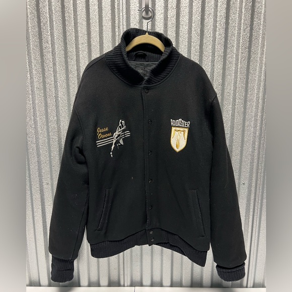 adidas | Jackets & Coats | Vintage Adidas Jessie Owens Black History ...